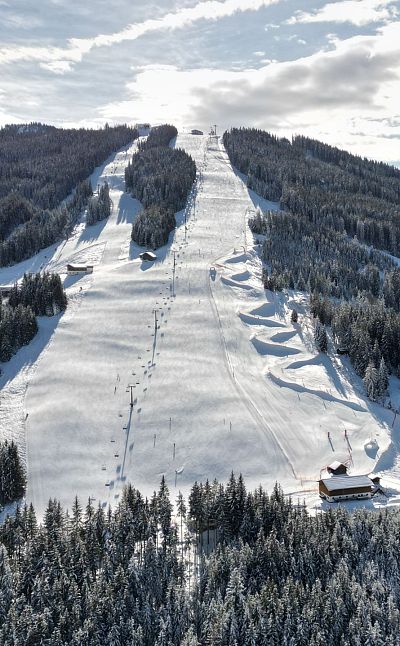 Lifte und Pisten im Skigebiet Radstadt-Altenmarkt